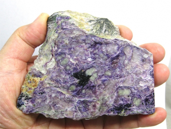 Charoite with Aegirine, Canasite, Tinaksite, Murunskii Massif, Aldan ...